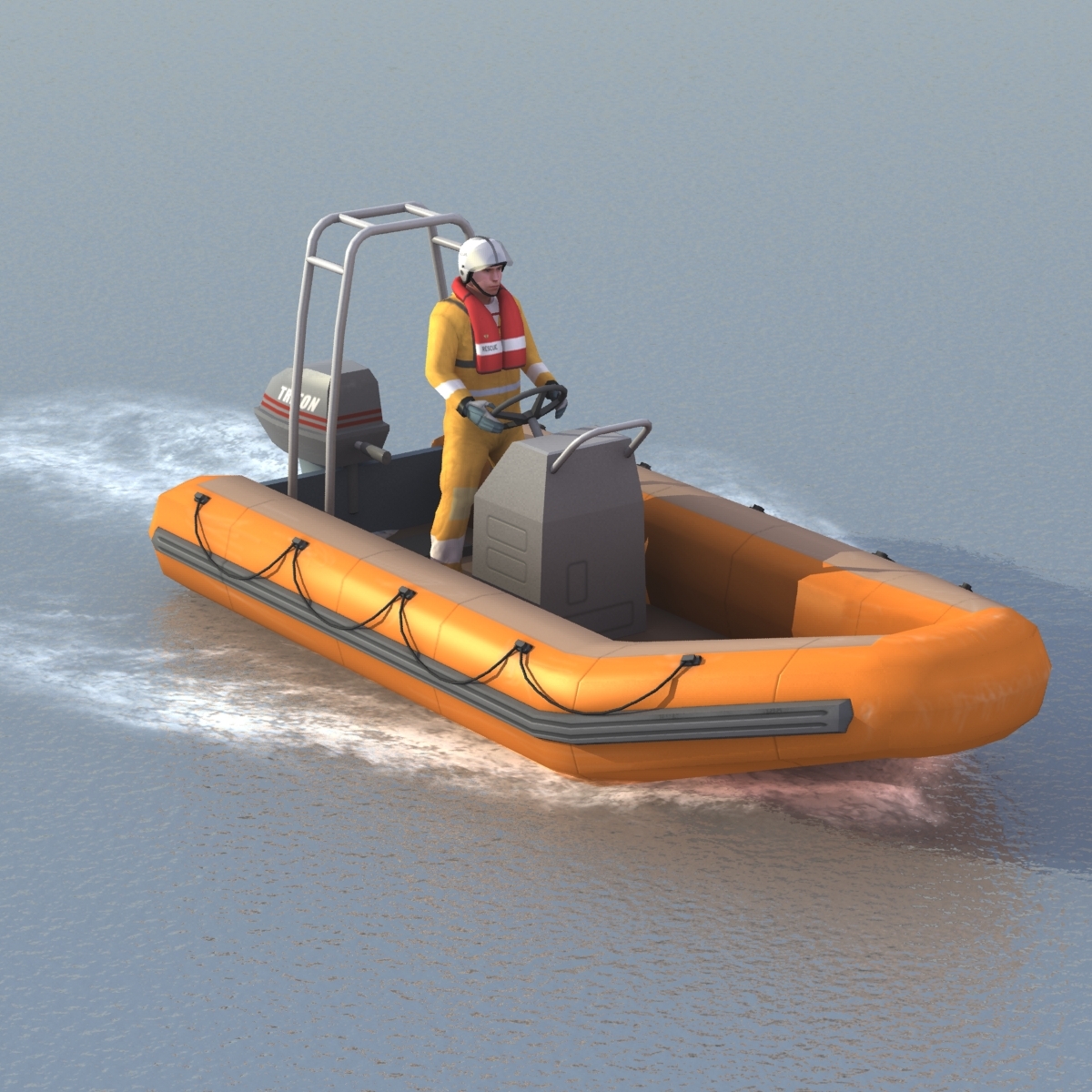 rigid rib dinghy max