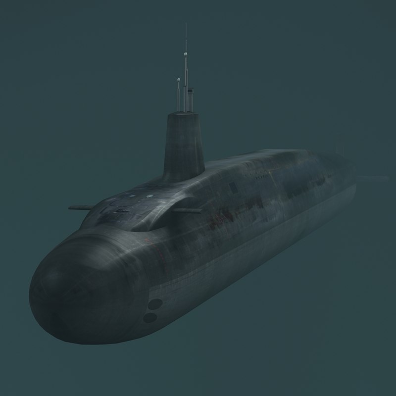 hms vigilant s30 submarine 3d max