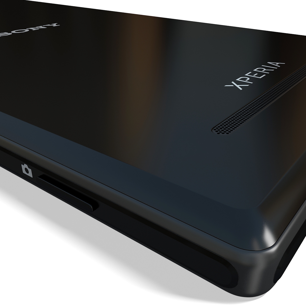 3d model of realistic sony xperia t