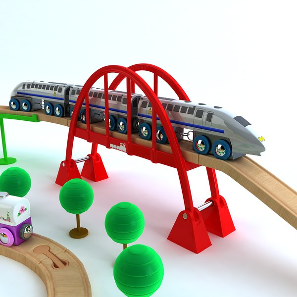 3ds kids train toy set
