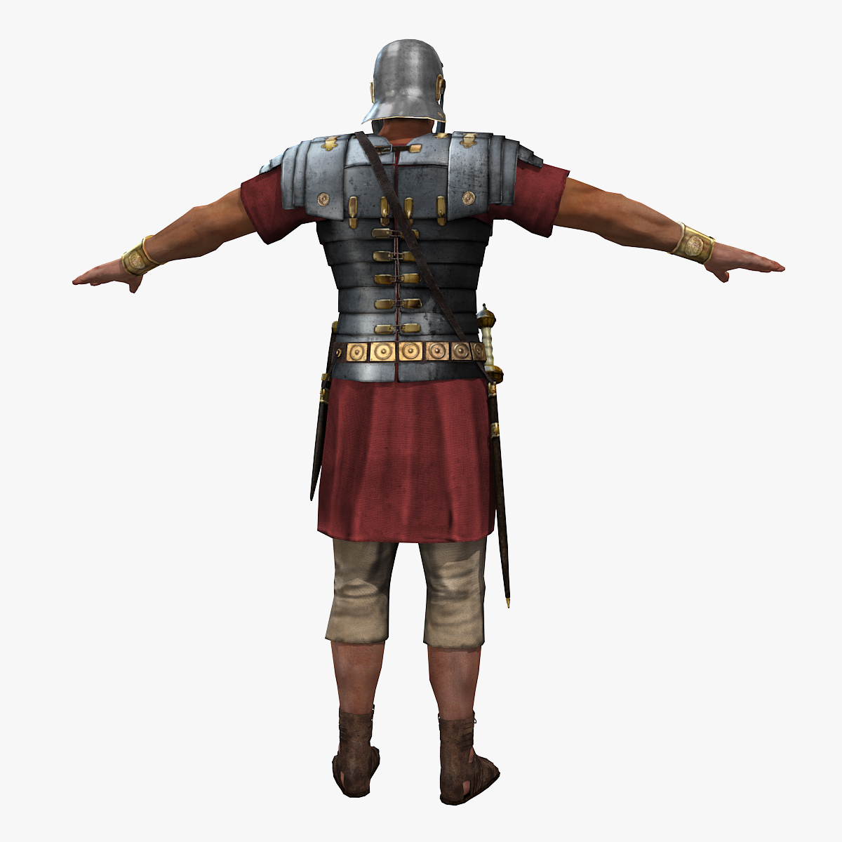 3d roman soldier