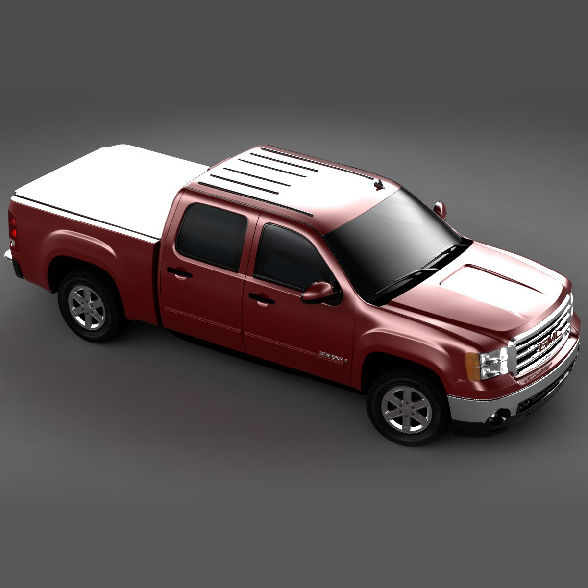 3d model gmc sierra