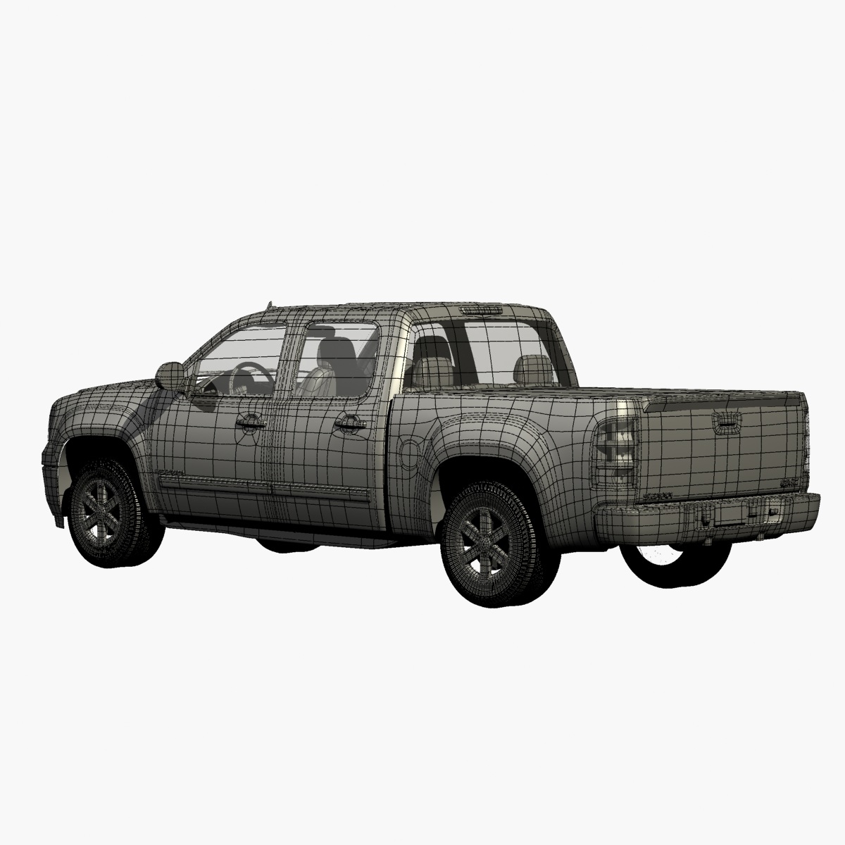 3d model gmc sierra