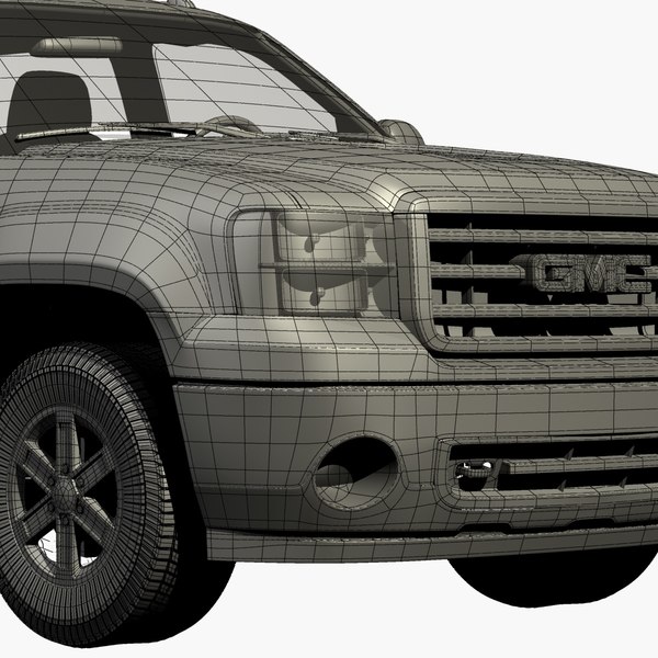 3d model gmc sierra