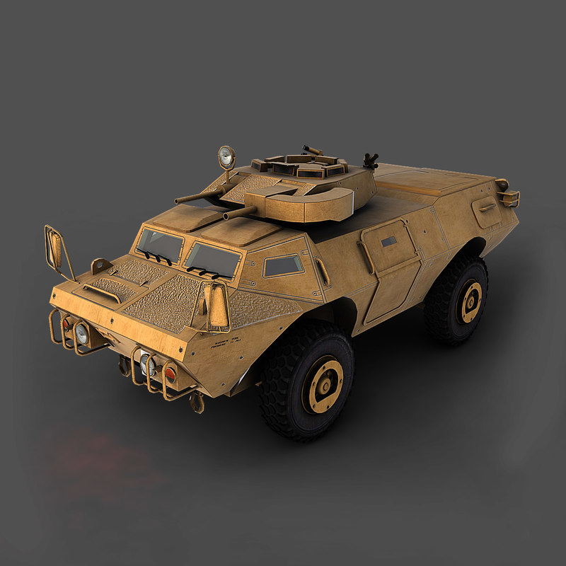 m1117 vehicle 3d model