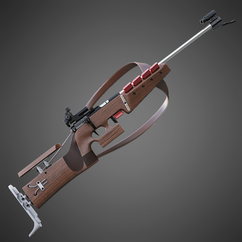3dsmax biathlon rifle