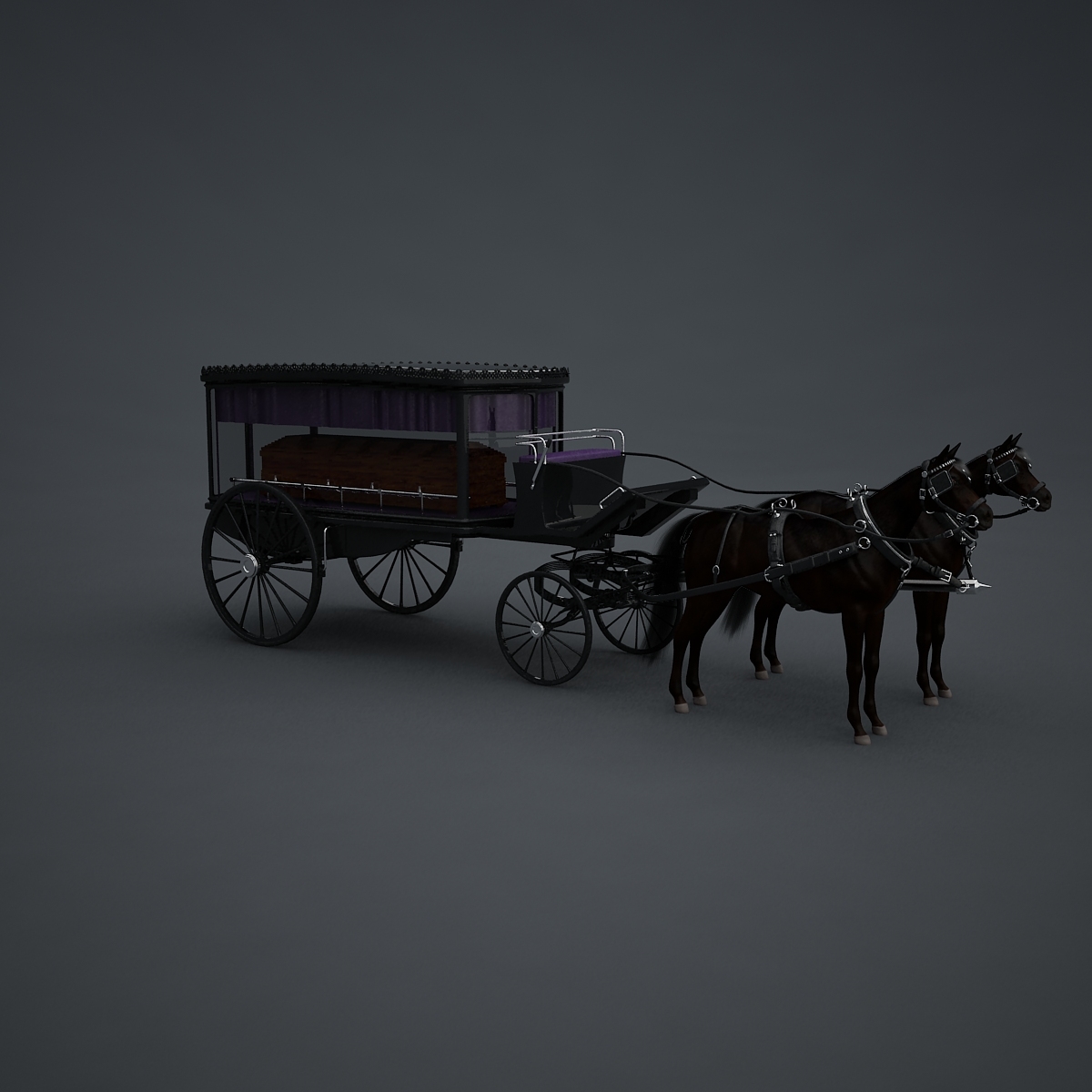 3d hearse