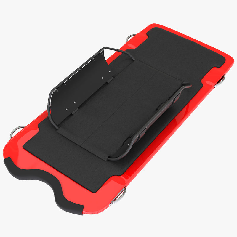 skeleton sled 3d model