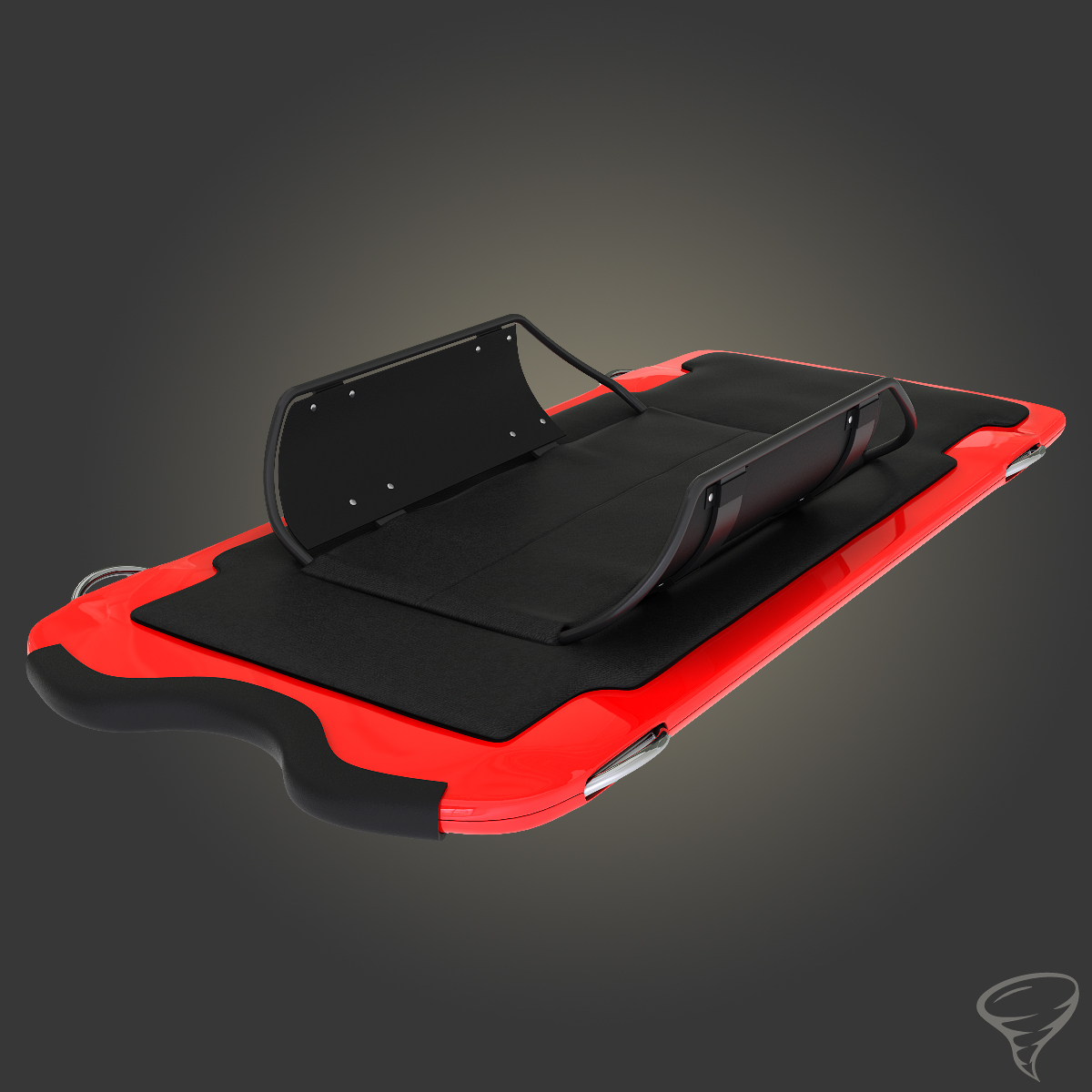 skeleton sled 3d model