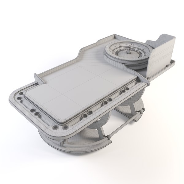 3d model roulette
