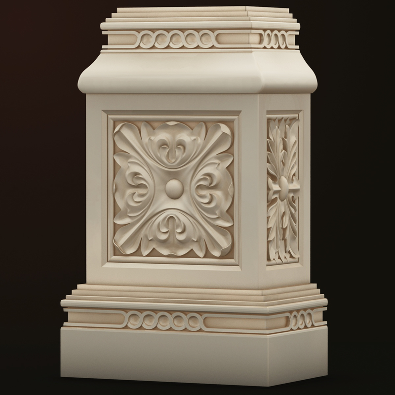 base decor 3d model