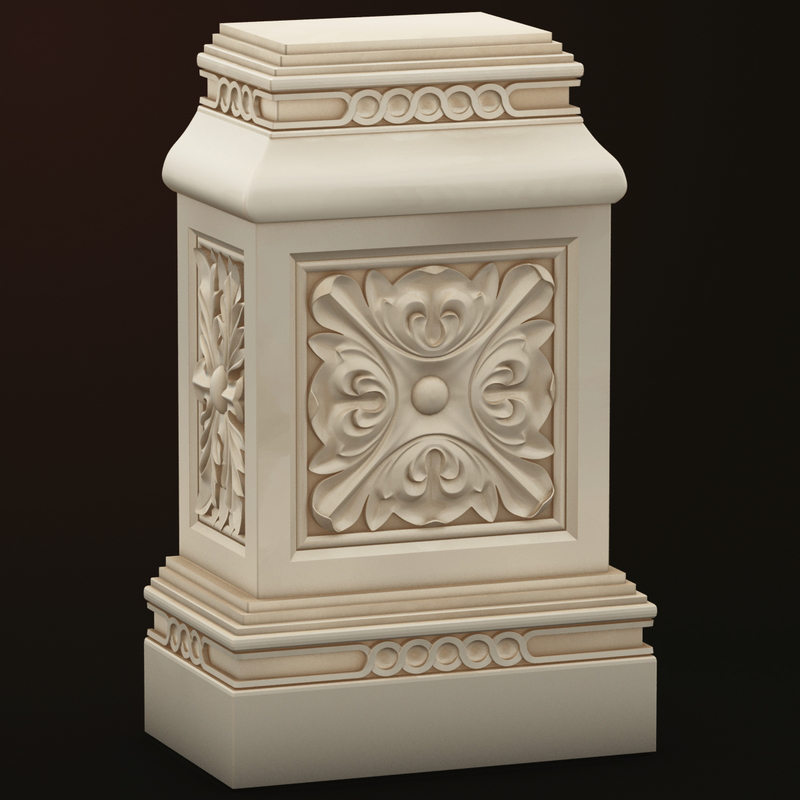 base decor 3d model