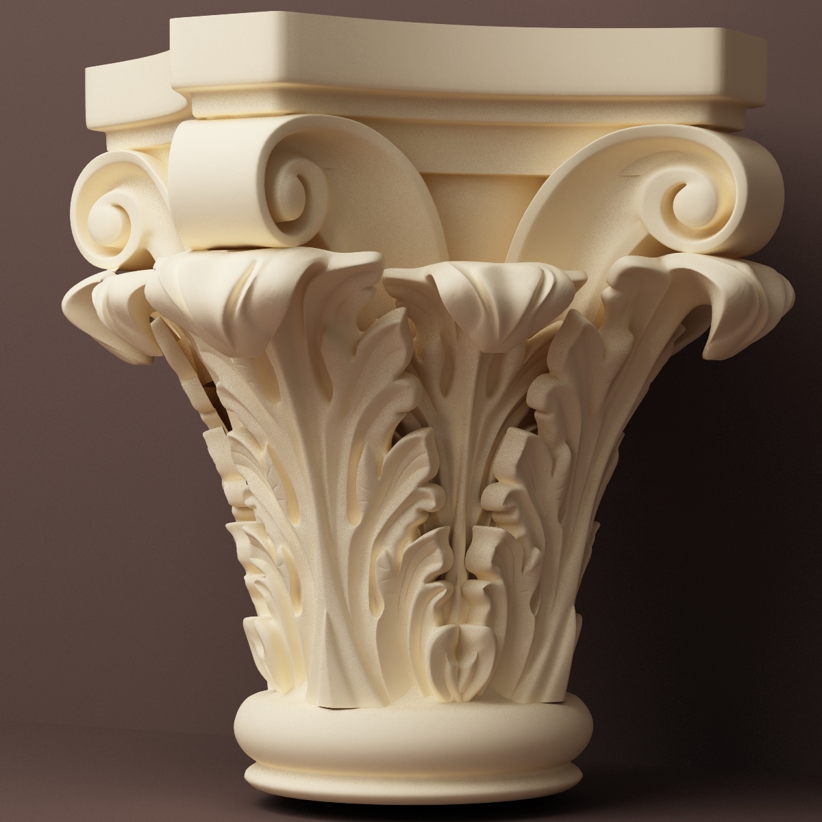 3d column capitel