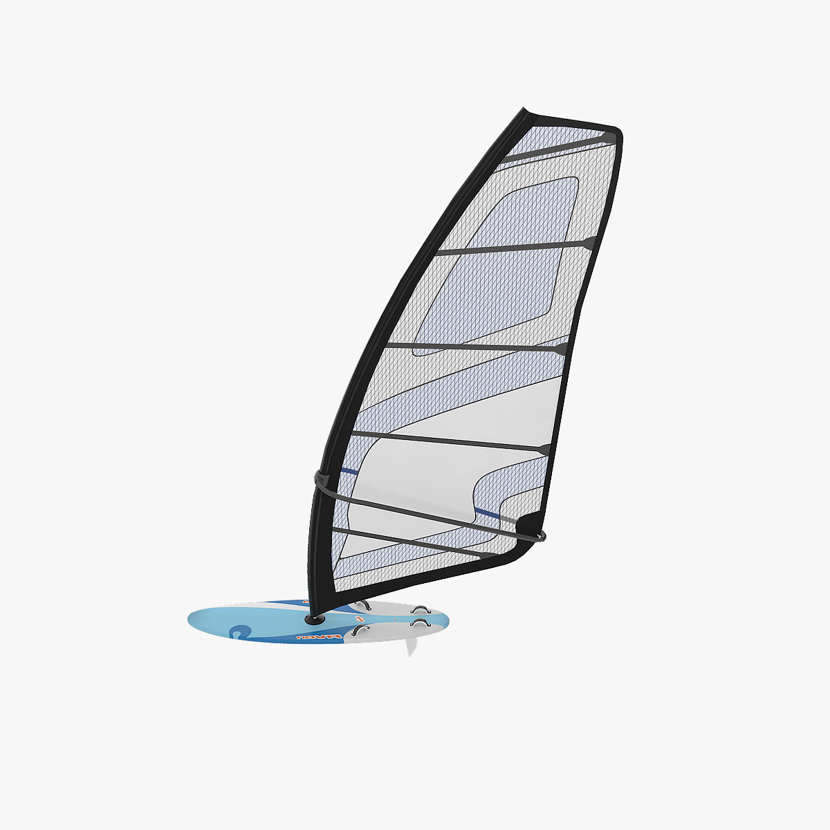 windsurf mistral 3d model