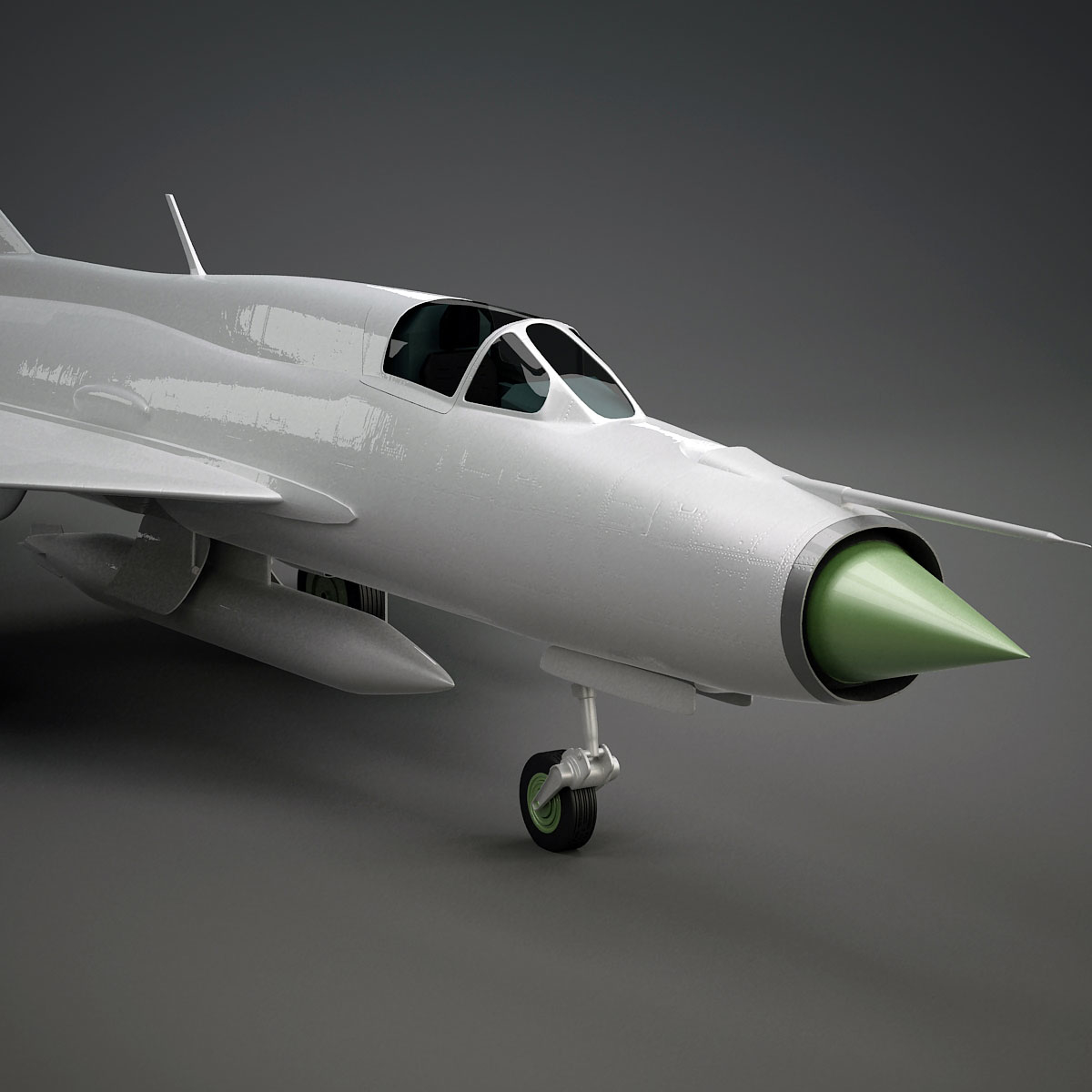 mig-21 pfm 3d model