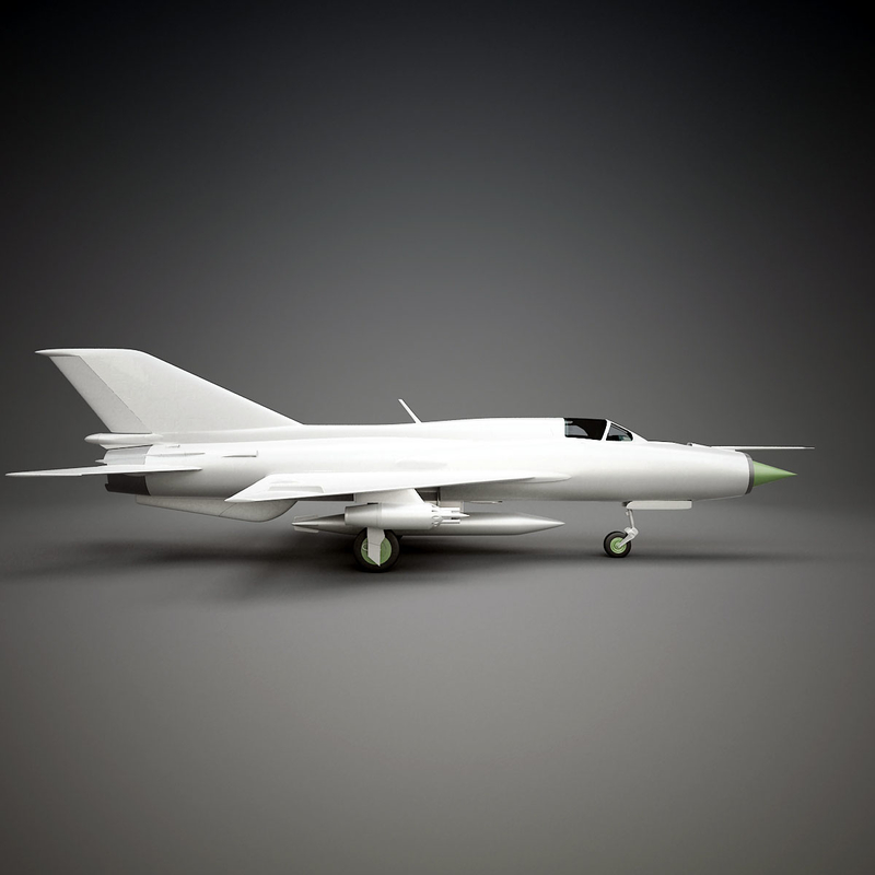 mig-21 pfm 3d model