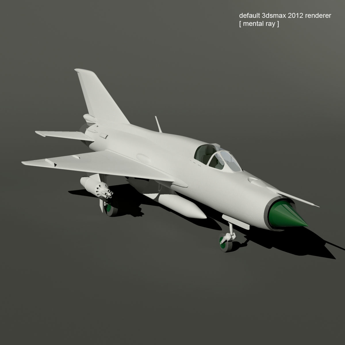 mig-21 pfm 3d model
