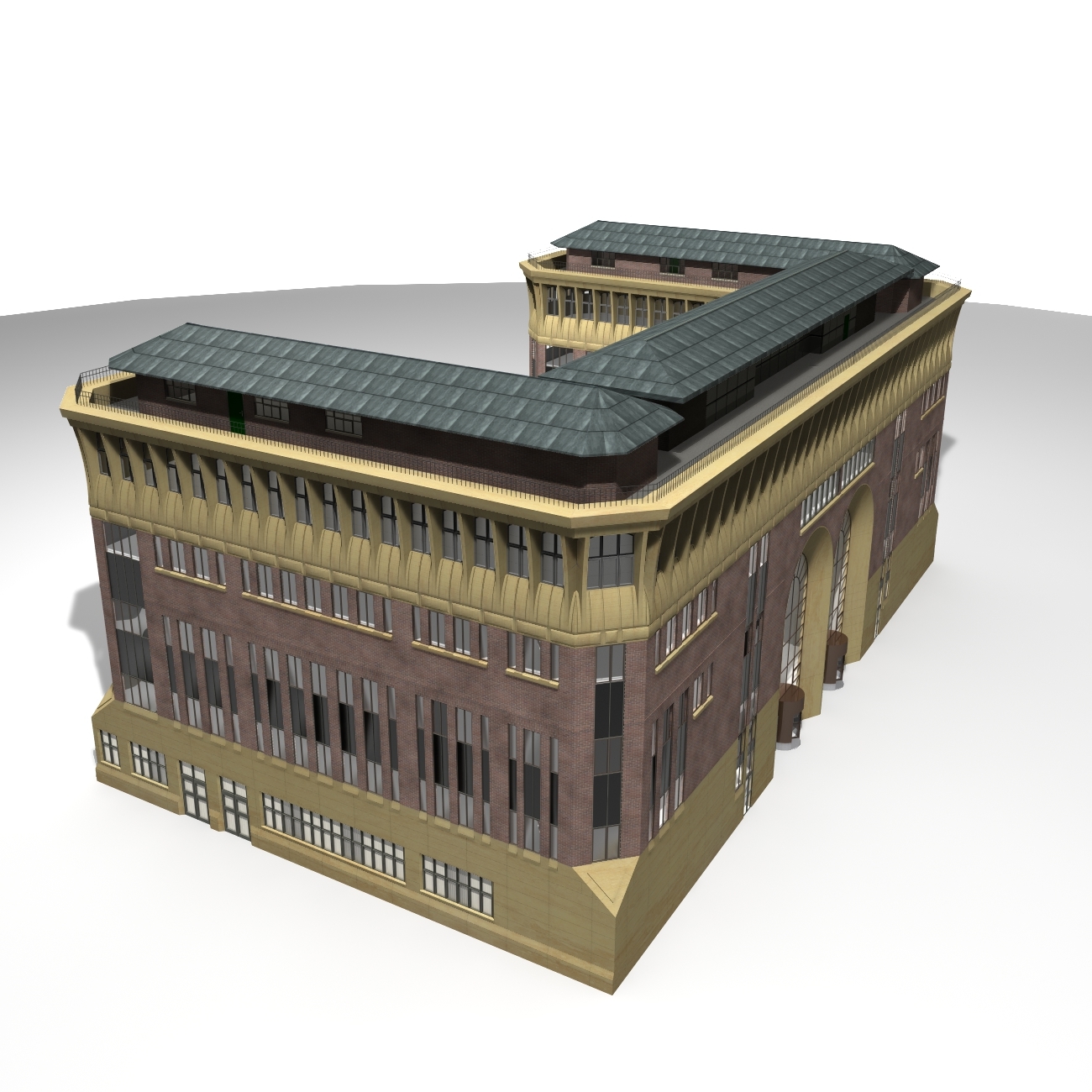 office building 3d model