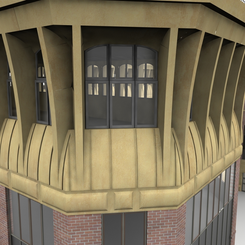 office building 3d model