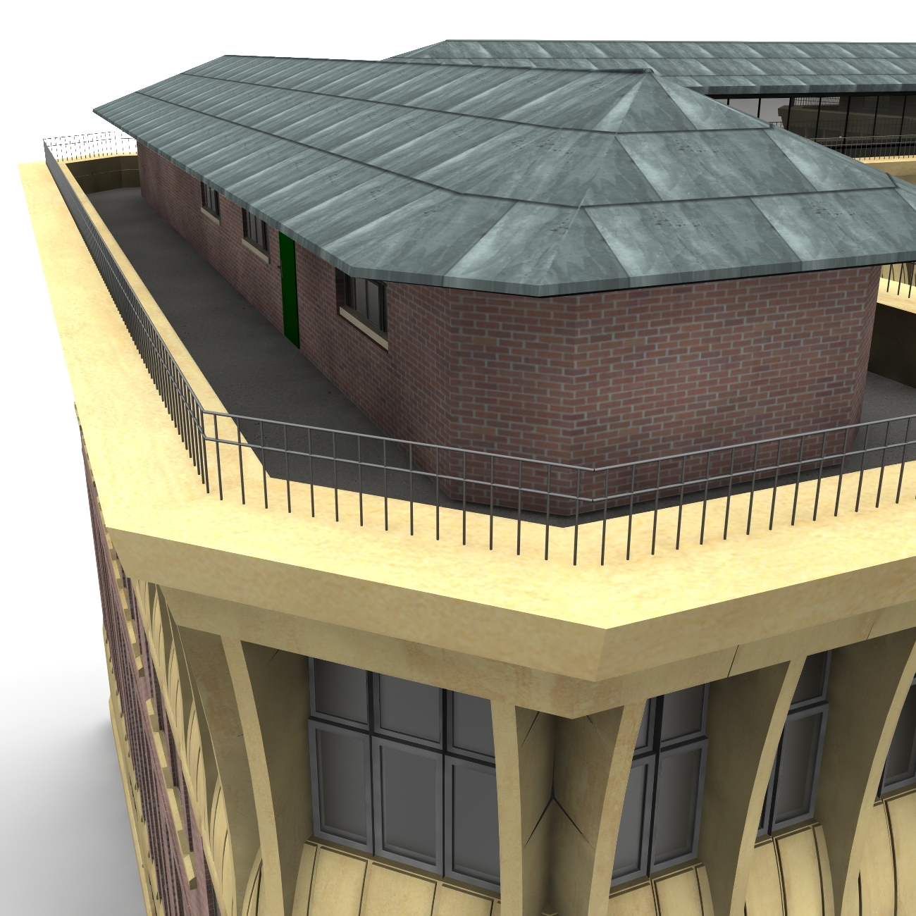 office building 3d model