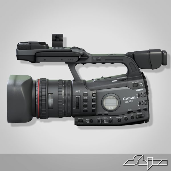 3d model Camera Canon