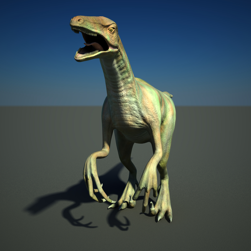 3ds adasaurus dinosaur