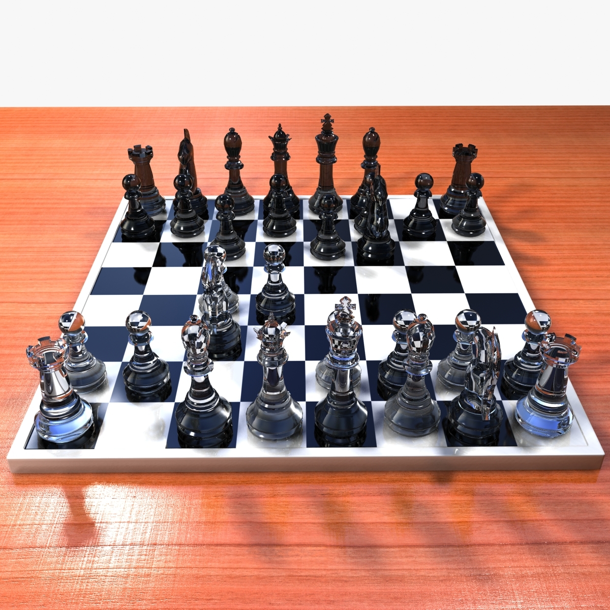 3d chess chessboard