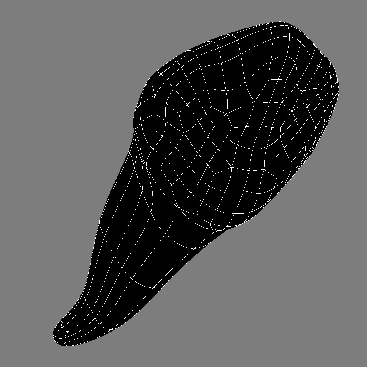 tooth upper canine 3d max