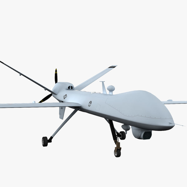 mq-9 reaper 3d model