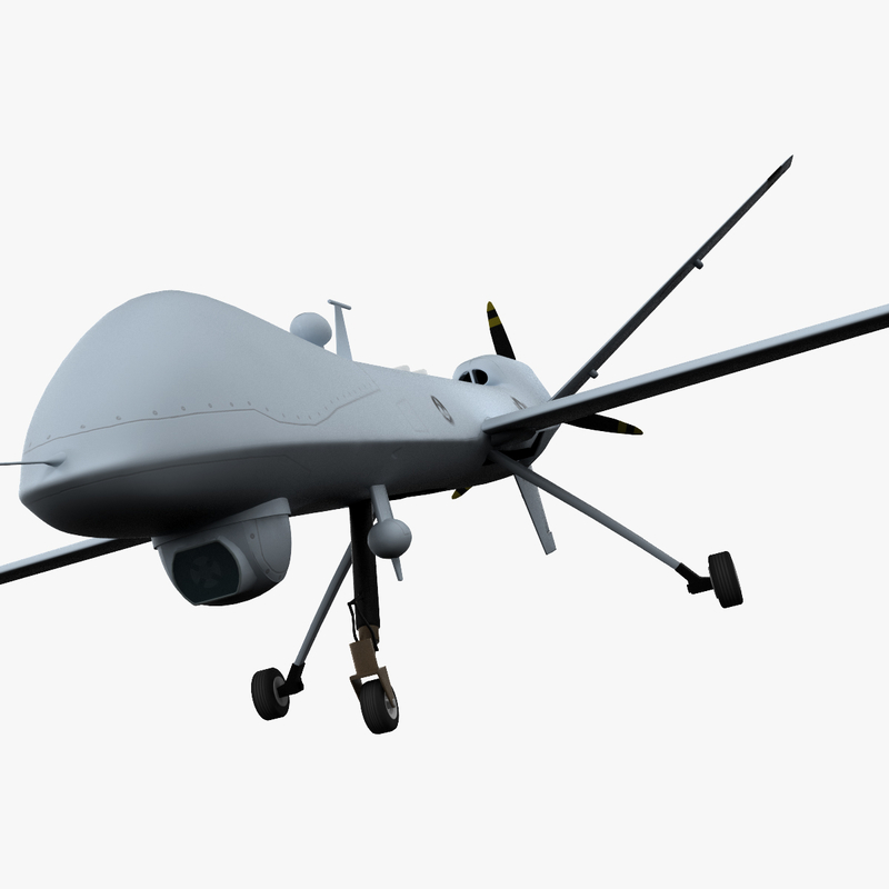 mq-9 reaper 3d model