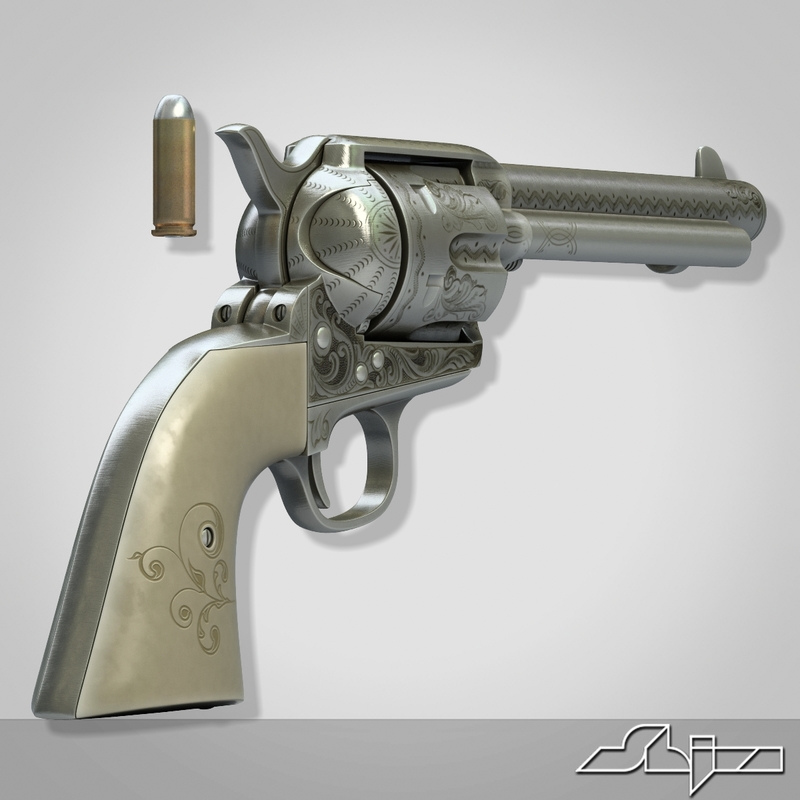 3d colt peacemaker