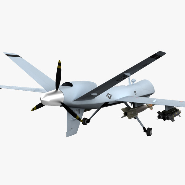 mq-9 reaper 3d model