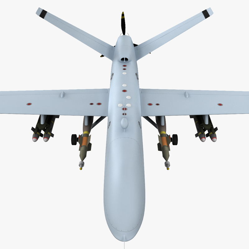 mq-9 reaper 3d model
