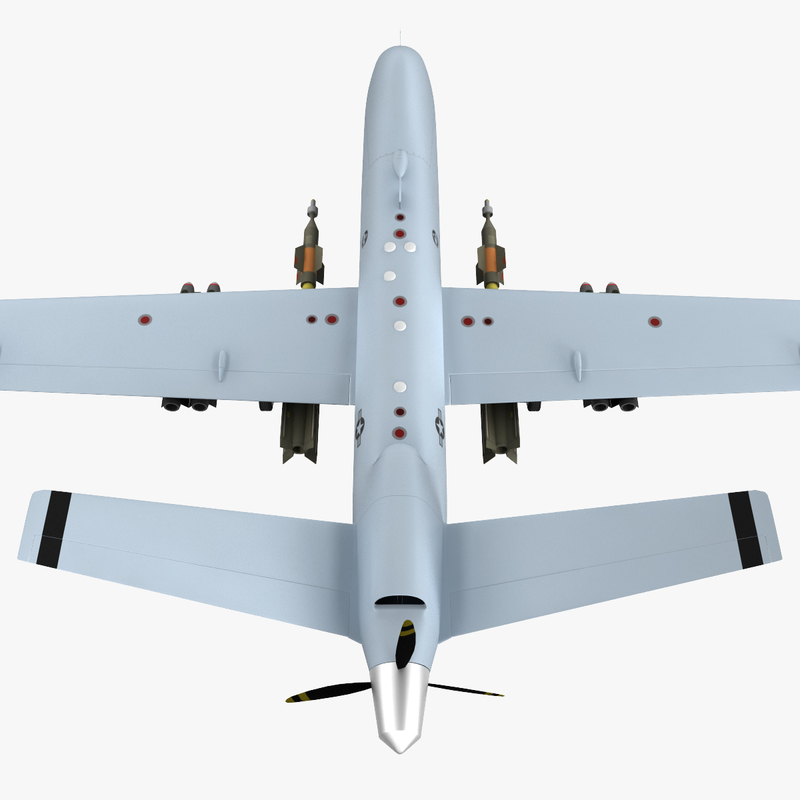 mq-9 reaper 3d model