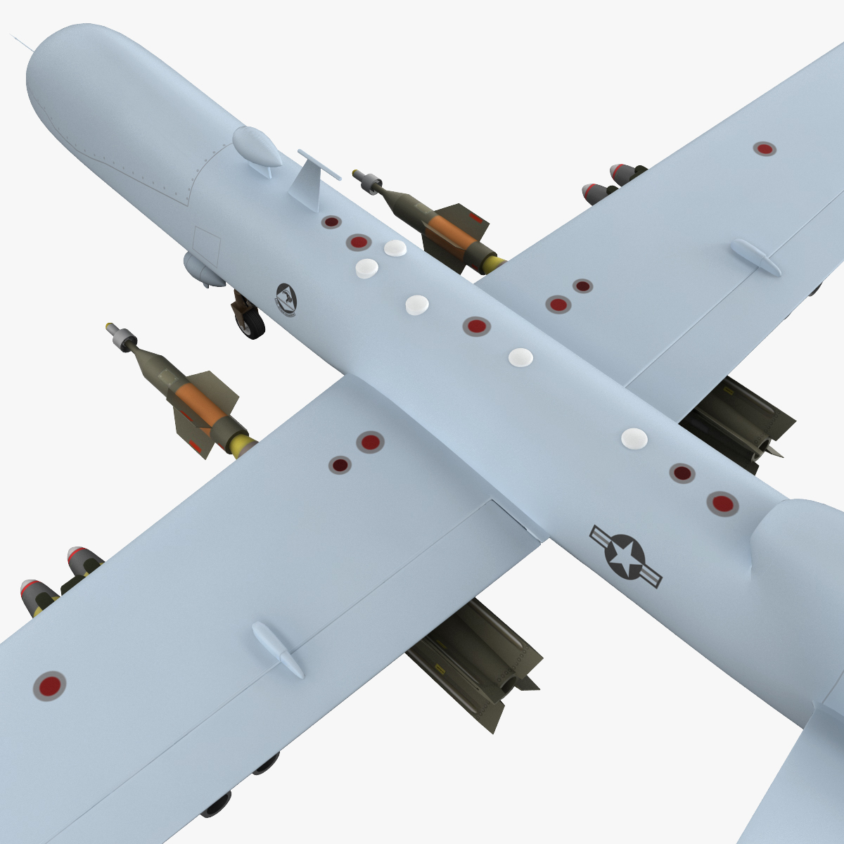 mq-9 reaper 3d model