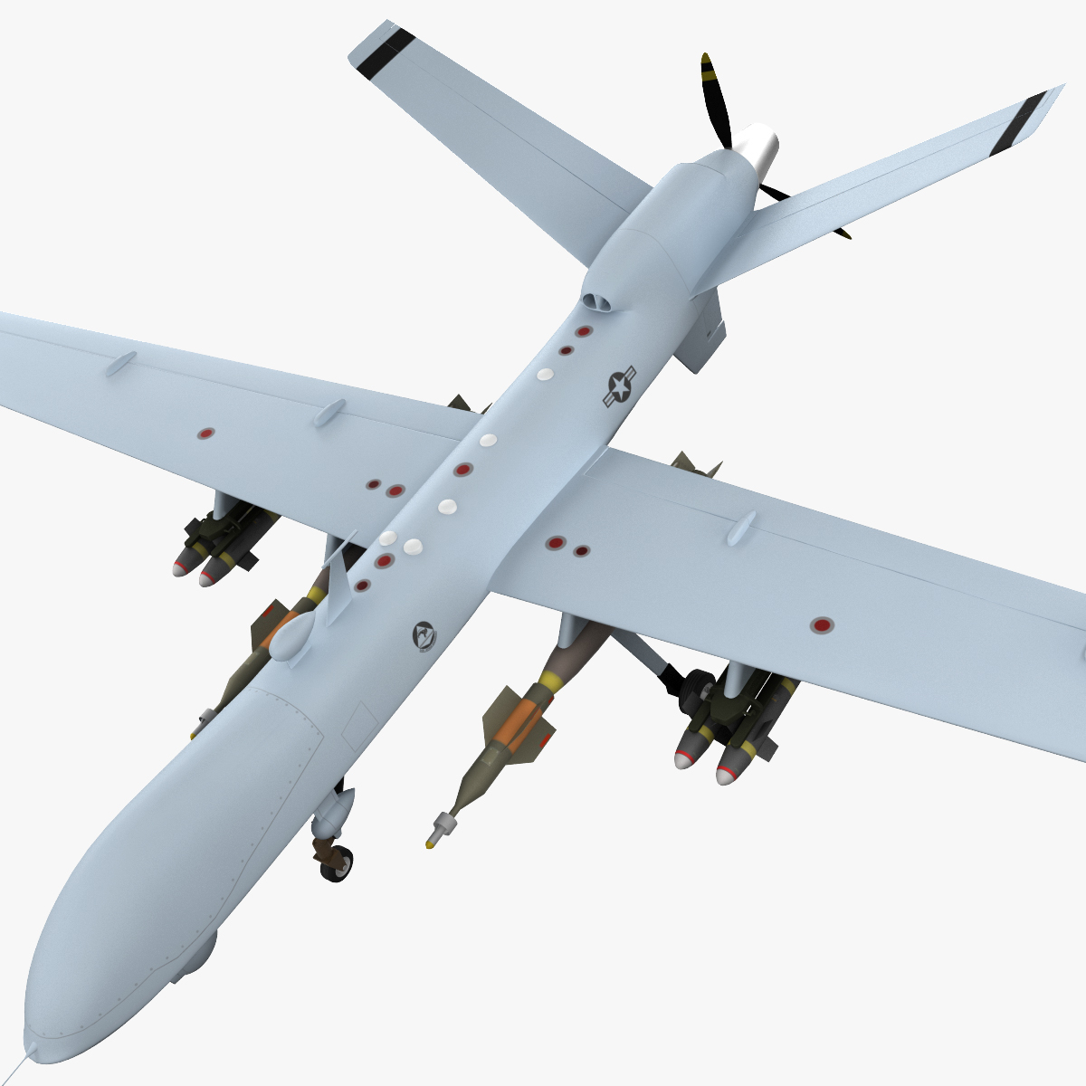 mq-9 reaper 3d model