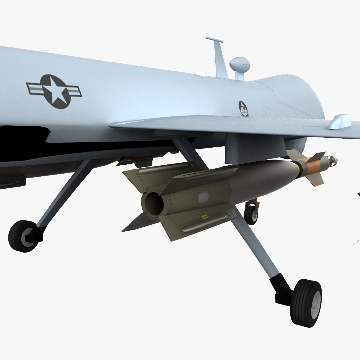mq-9 reaper 3d model