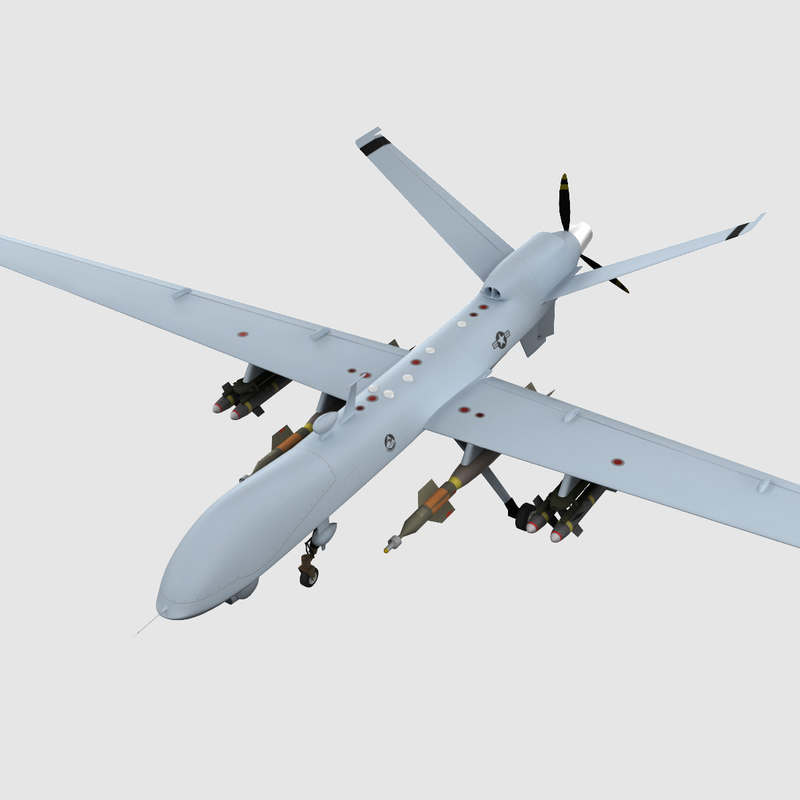 mq-9 reaper 3d model