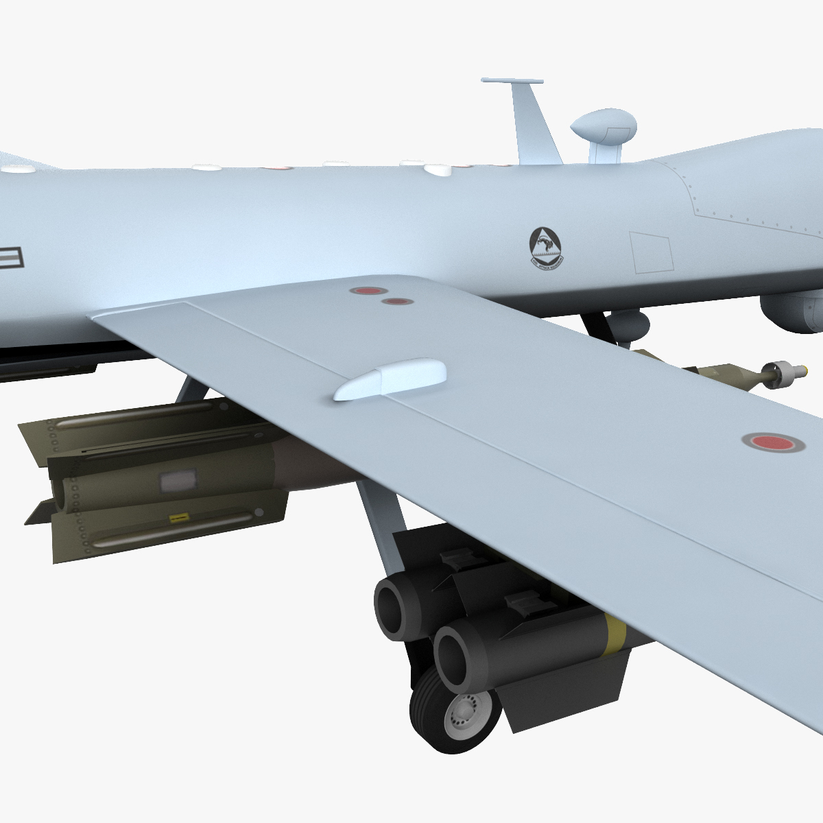 mq-9 reaper 3d model