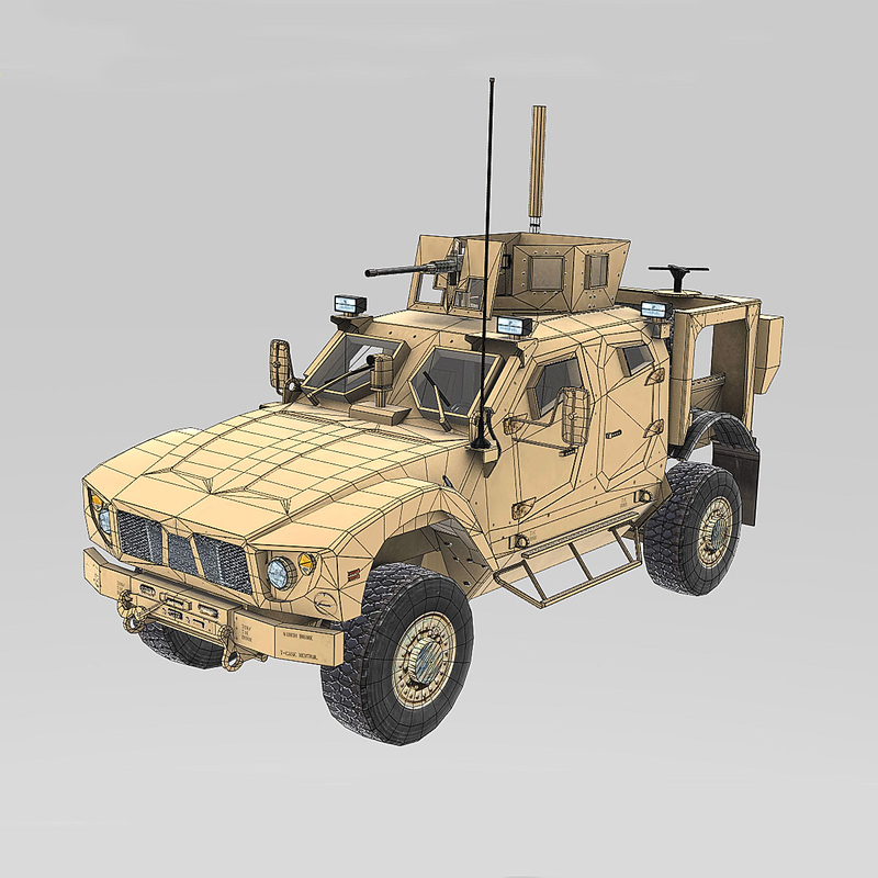 3d model m-atv