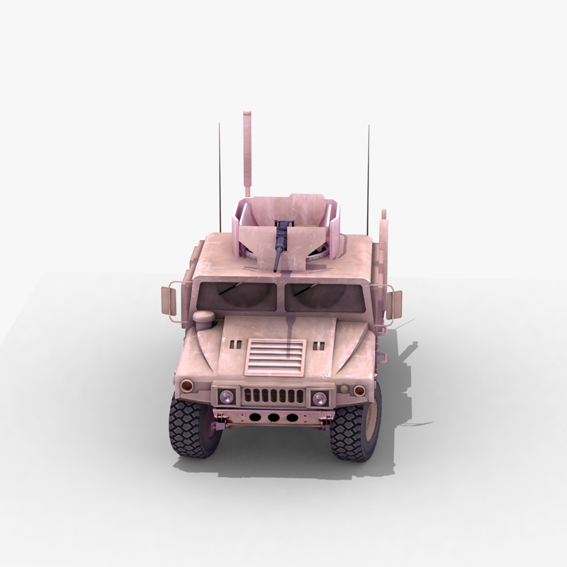 3d m1114 hmmwv model