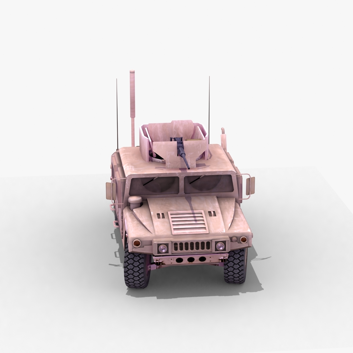 3d m1114 hmmwv model