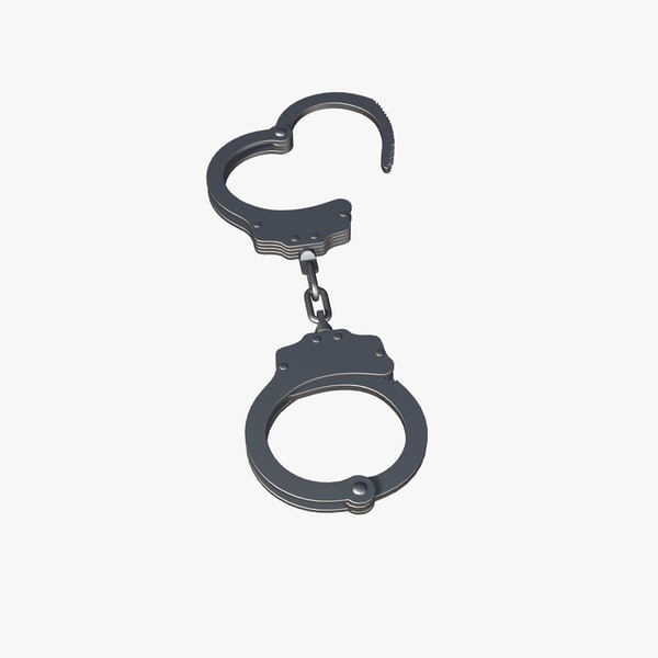 handcuffs 3d model