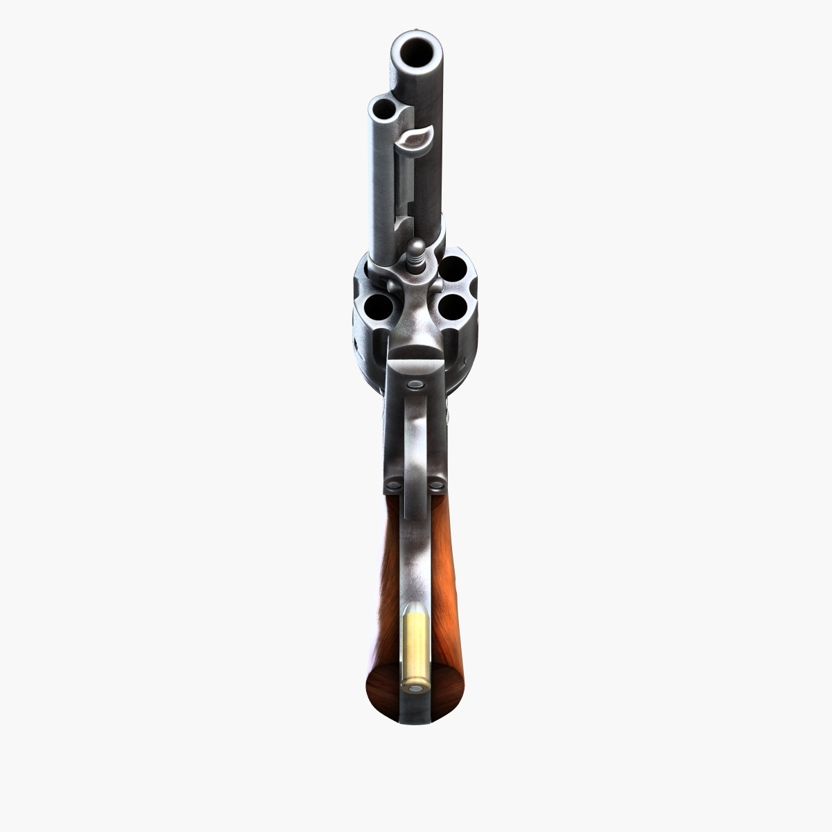 colt handgun peacemaker 2 3d model
