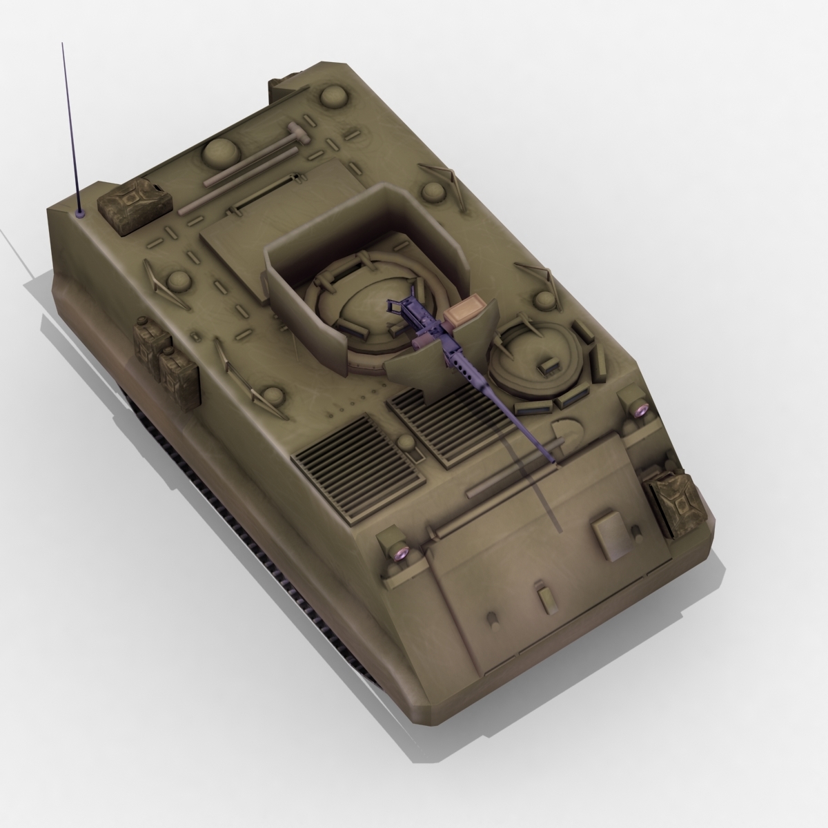 M113A3陆军APC3D模型 - TurboSquid 597799