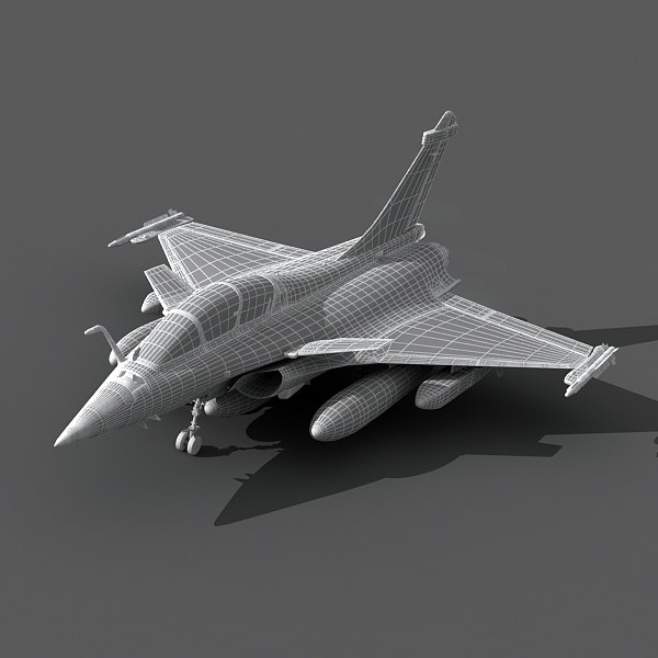 3dsmax dassault rafale fighter cockpit