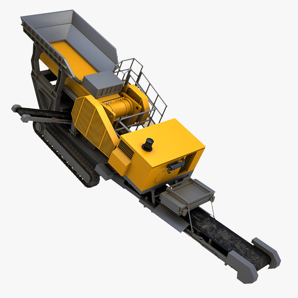 crusher vehicle robot ugv 3ds