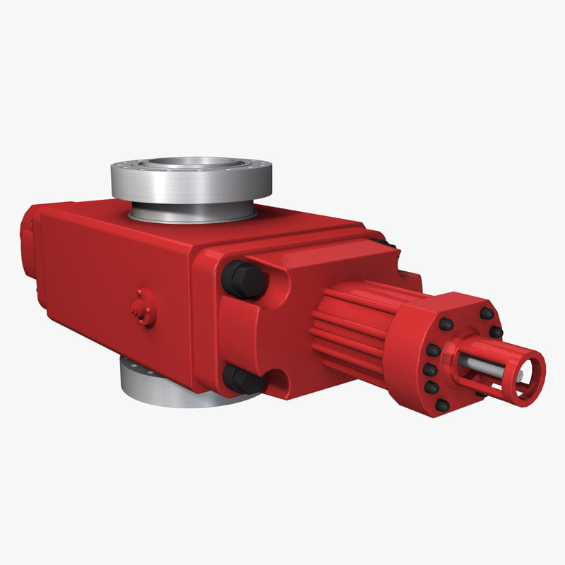 forging single ram bop 3d model