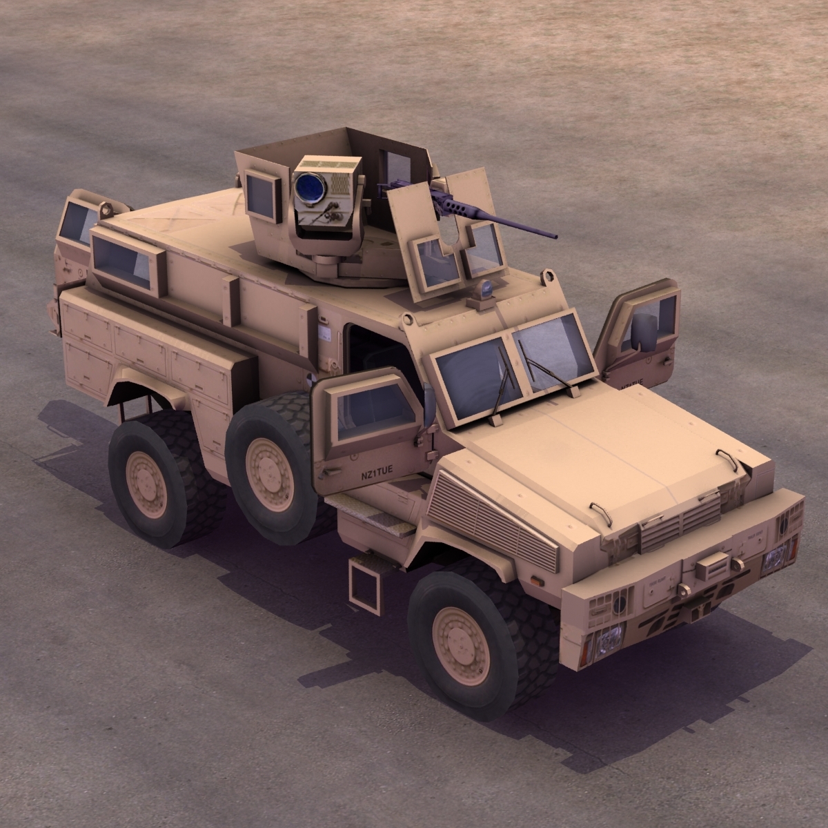 3dsmax mrap rg31 nyala