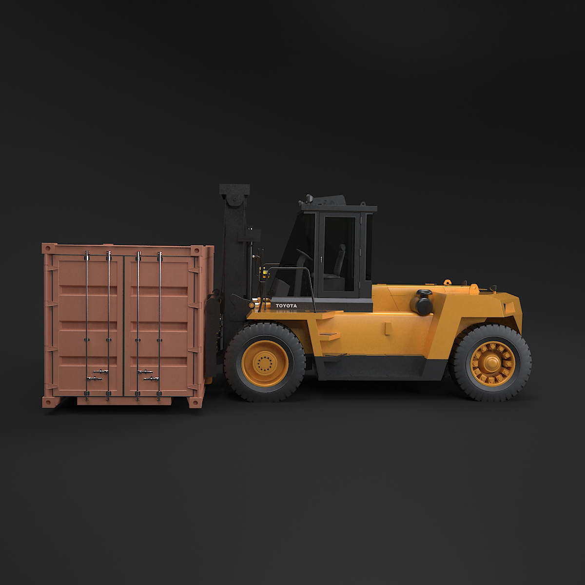 ma forklift 4fd small container